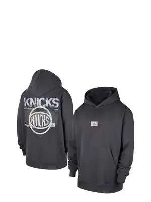 JORDAN BRAND New York Knicks Statement Jumpman Hoodie - Anthracite