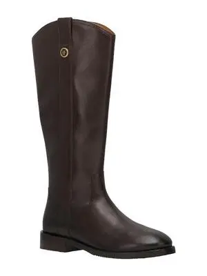 Frye Melissa Button Tall Boot - Dark Brown