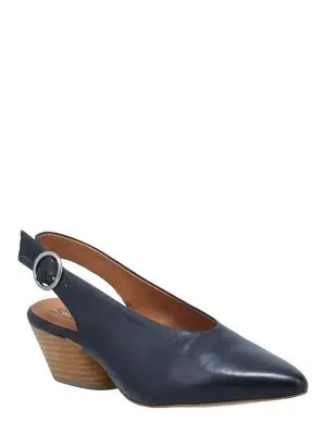 Miz Mooz Haven Slingback Pointed Toe Pump Black