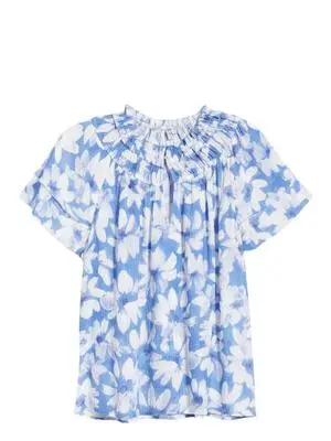 RAILS Rails Kamila Floral Crinkle Top