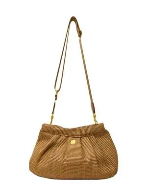 THINK ROYLN Dynasty Raffia Bag - Sand Dune Raffia