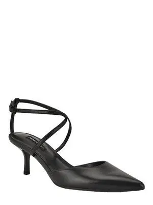 Nine West Idorna Ankle Strap Pumps Black