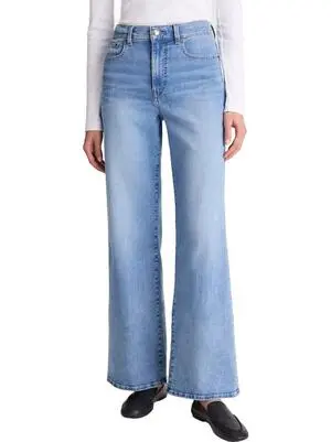 Madewell The Tall Wide-leg Jeans - Coastal Blue Wash