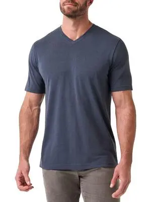Travis Mathew Cloud V-neck T-shirt - Blue Nights