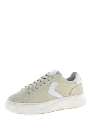 VOILE BLANCHE Lipari Piped Sneaker - Off White