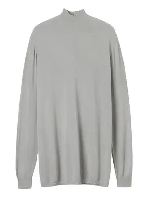 Rick Owens Turtleneck Jumper - Grey