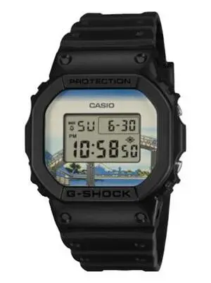 Casio G-shock Katsushika Hokusai Dw5600khfm251jr - Resin