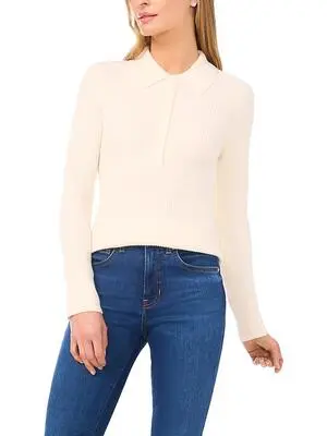 Ted Baker London Collared Sweater Buttercream