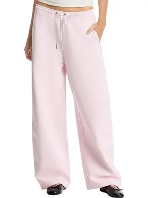 Alexander Wang Mid Rise Sweatpants - Light Pink