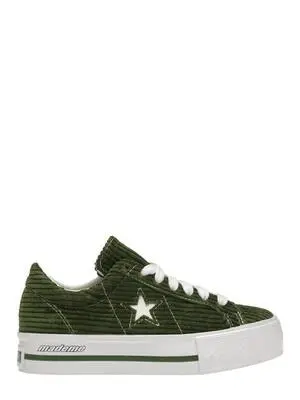 CONVERSE One Star Platform Sneakers - Garden Green/white