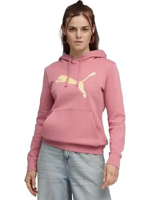 PUMA Essentials Pop Fleece Hoodie - Pink