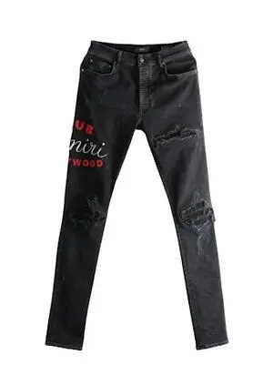 Amiri Club Mx1 Jean - Dusk Black