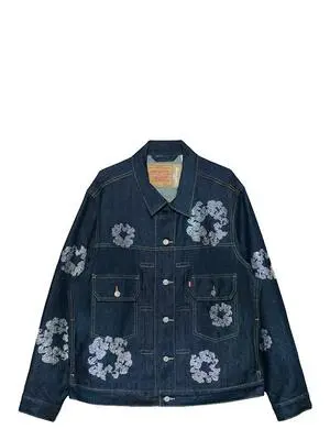 DENIM TEARS Bust Down Tears Type 2 Jacket - Selvedge
