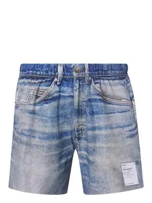 Satisfy Peaceshell 5 Trompe L'oeil Shorts - Blue