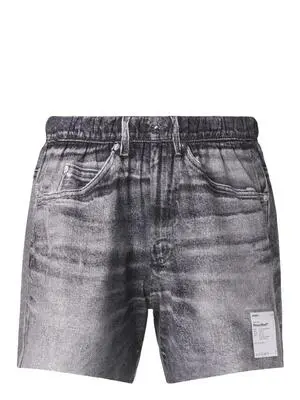 Satisfy Peaceshell 5 Trompe L'oeil Shorts - Grey