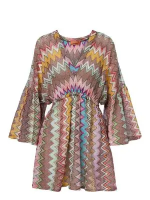 MISSONI Missoni Zigzag Lamé Kaftan
