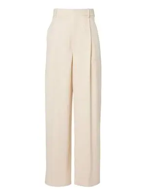 Wardrobe.NYC High-rise Wide-leg Pants - White