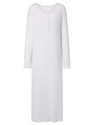 THE ROW Latoya Cotton Maxi Dress - White