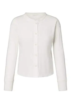 THE ROW Gano Cotton Cardigan - White