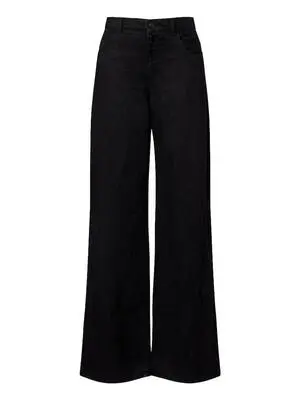 THE ROW Eglitta Wide-leg Jeans - Black
