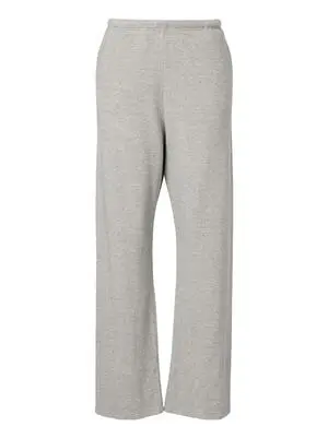 THE ROW Kohana Cotton And Cashmere Sweatpants - Grey