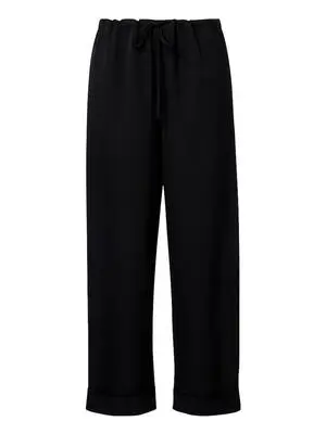 THE ROW Delano Wool Straight Pants