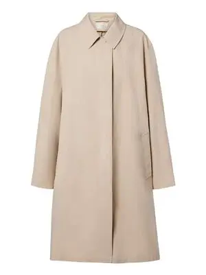 THE ROW Dayton Cotton Coat - Beige