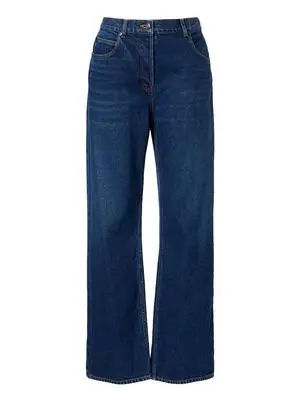 THE ROW Finbar Wide-leg Jeans - Blue