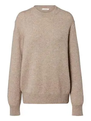 THE ROW Noval Knitted Cashmere Sweater - Beige