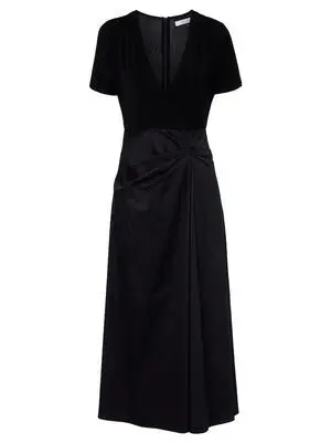 Max Mara Grembo Knitted Midi Dress - Black