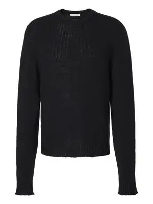 THE ROW Laing Silk Top - Black