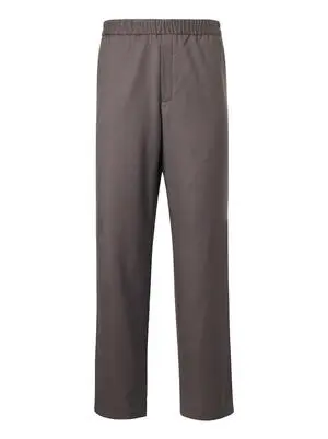 THE ROW Ari Wool Wide-leg Pants - Grey