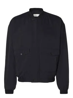 THE ROW Uma Silk Jacket - Black