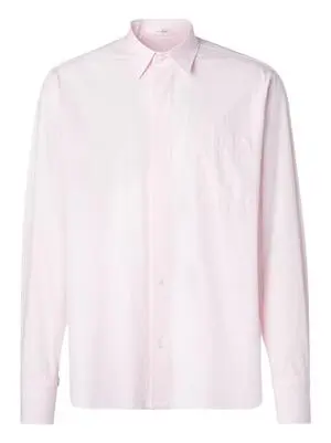 THE ROW Marek Cotton Poplin Shirt - Pink
