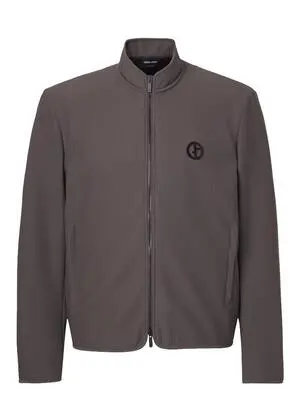 Giorgio Armani Logo Blouson Jacket - Green