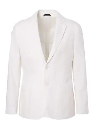 GIORGIO ARMANI Giorgio Armani Upton Linen Canvas Blazer