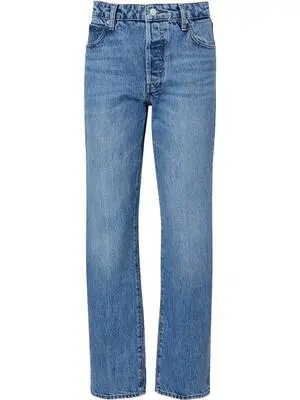 FRAME Essential Straight Leg Jeans - Blue