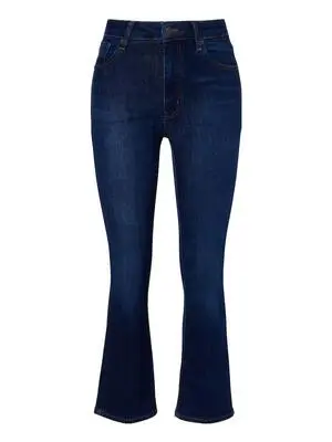 FRAME Reboot Cropped Bootcut Jeans - Blue