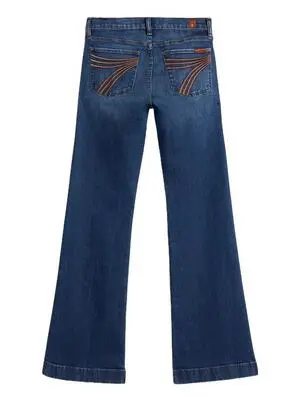 7 For All Mankind Tailorless Dojo Trouser Jeans - Denim