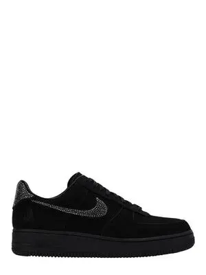 Nike Swarovski X Force 1 Low Gs Sneakers - Black