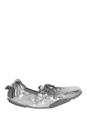Acne Studios Wmns Lace Up Ballet Flat - Silver