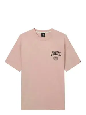 FINGERCROXX Logo-print T-shirt - Pink