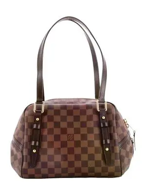 LOUIS VUITTON Rivington Satchel Damier Pm Shoulder Bag - Brown