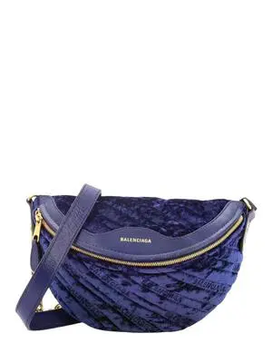 Balenciaga Souvenir Xs Belt Bag - Blue