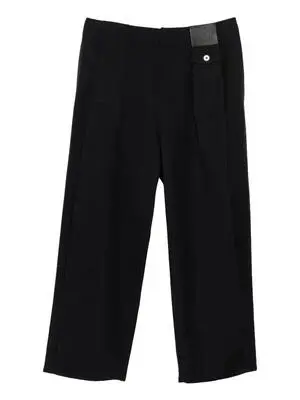 Loewe Logo-patch Trousers - Blue