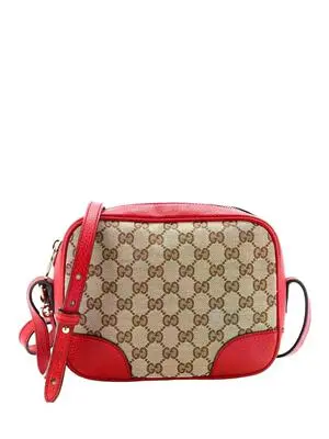 Gucci Bree Disco Gg Canvas Mini Crossbody Bag - Brown