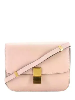 Celine Classic Box Bag Smooth Leather Medium - Pink
