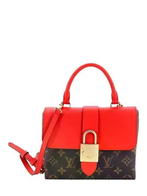 LOUIS VUITTON Locky Bb Satchel - Brown
