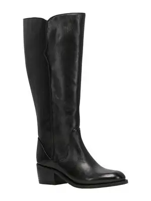 Frye Carson 2 Piping Knee High Boot - Black