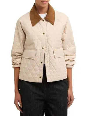 Barbour Kirby Quilted Jacket Jasmine/dress